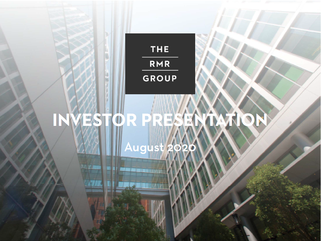 The RMR Group - Investors & Media - Events & Presentations